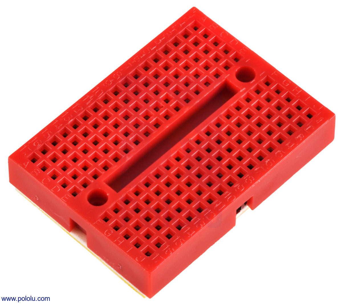 170-Point Breadboard (Red) — Robot Italy