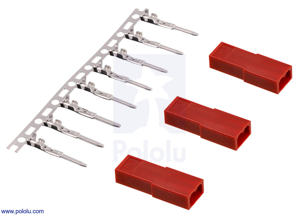 JST RCY Connector Pack, Male — Robot Italy