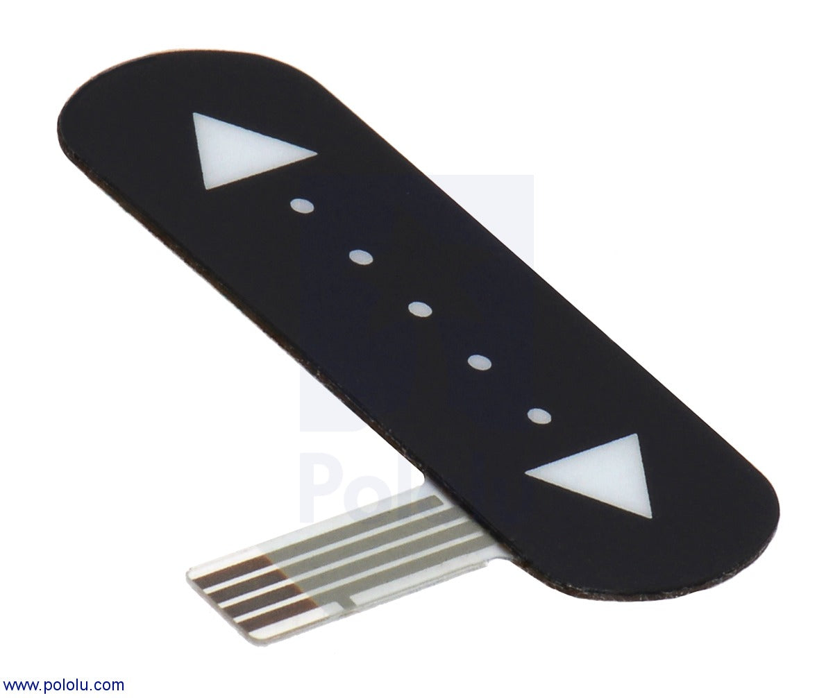 Force-Sensing Linear Potentiometer: 1.4″×0.4″ Strip — Robot Italy