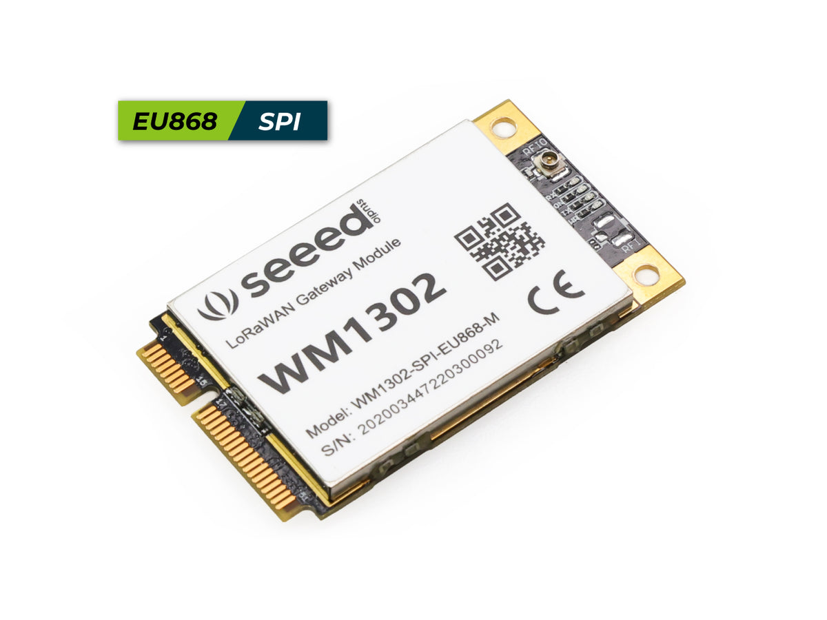 Wio-WM1302 Long Range Gateway Module without SX1262(SPI) - EU868 ...