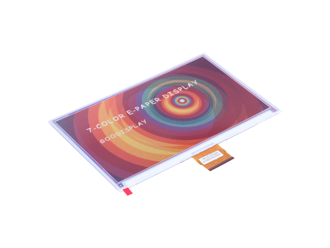 7.3" Seven-Color eInk / ePaper Display with 800x480 Pixels, SPI interf ...