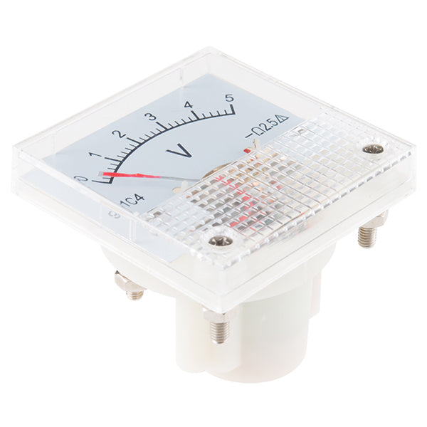 Analog Panel Meter - 0 to 5 VDC — Robot Italy