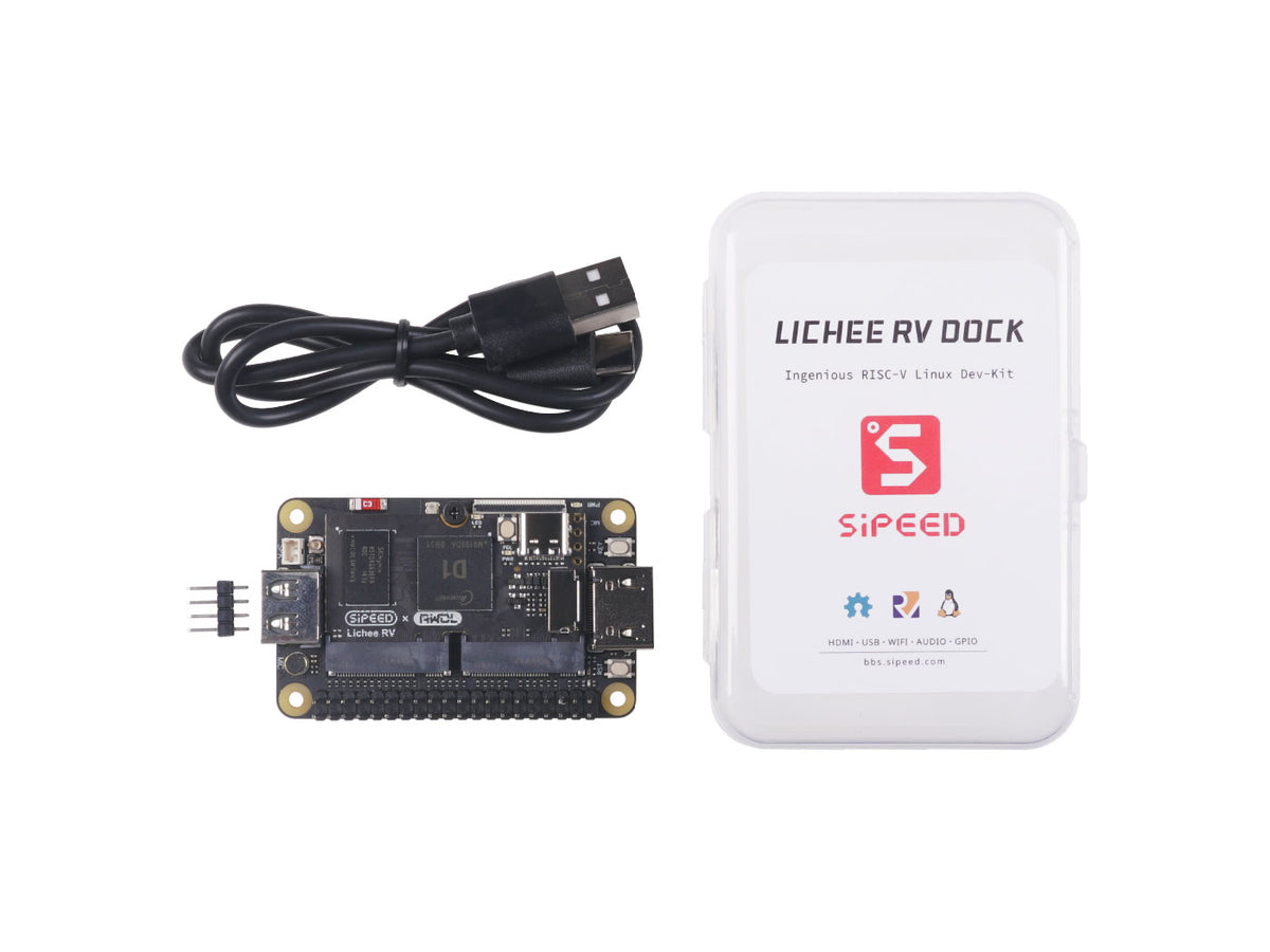 Lichee RV Dock Allwinner D1 SoC - RISC-V Linux development kit - High — Robot Italy