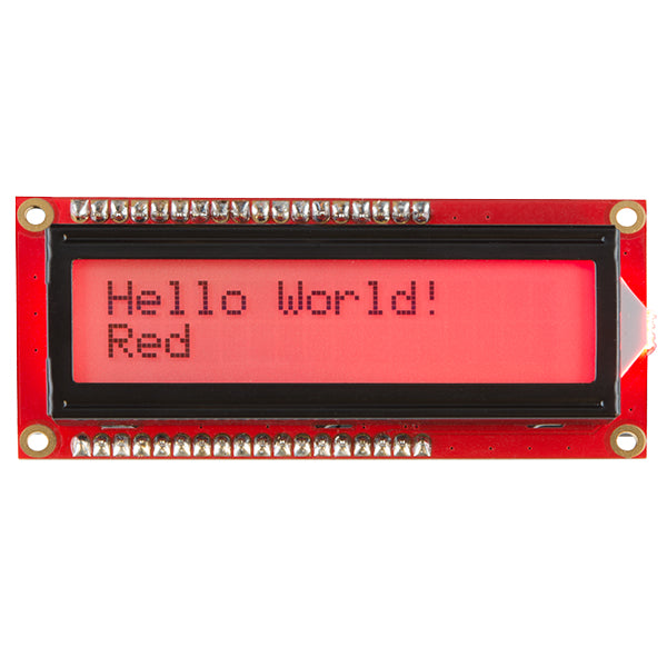 LCD Display 16x2 - RGB - Positive — Robot Italy