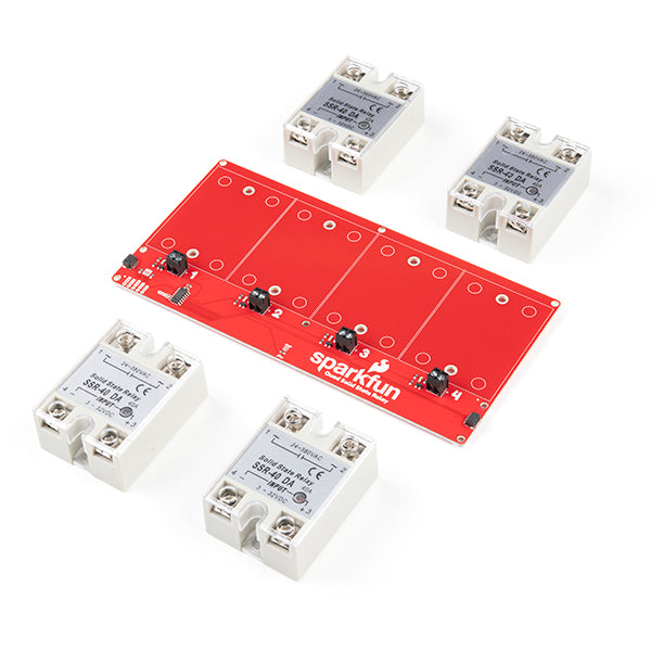 SparkFun Qwiic Quad Solid State Relay Kit — Robot Italy