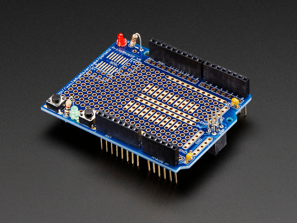 Adafruit Proto Shield For Arduino Unassembled Kit Stackable Version