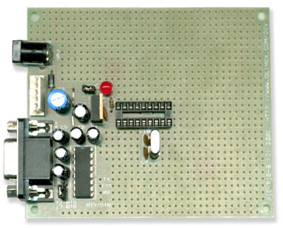 PICMicro 18pin 20Mhz Development Board — Robot Italy