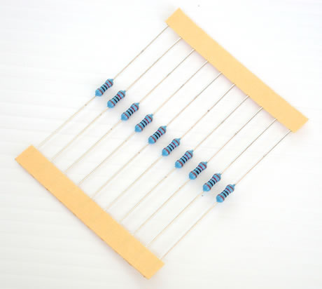 221 Ohm 1/4W 1% Resistor (10pcs) — Robot Italy