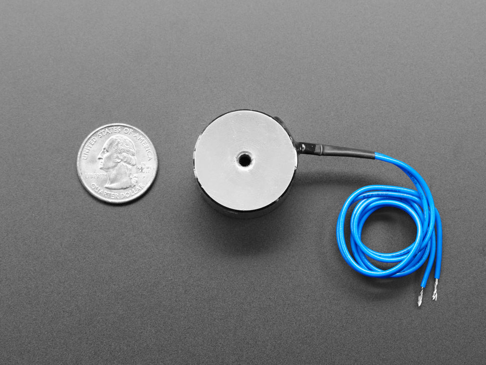 5V Electromagnet - 10 Kg Holding Force P30/22 — Robot Italy