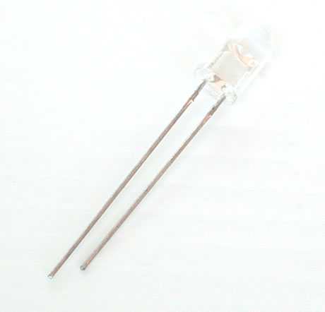 Ultra Bright BLUE LED - 5.000mcd - 5mm — Robot Italy