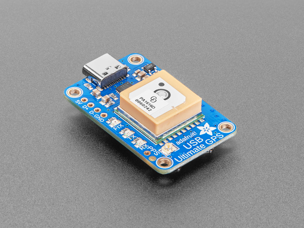 Adafruit Ultimate GPS GNSS with USB - 99 channel w/10 Hz updates ...