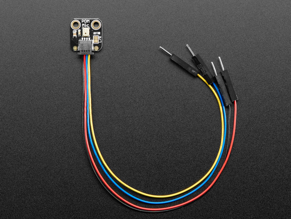Adafruit PDM Microphone Breakout with JST SH Connector — Robot Italy
