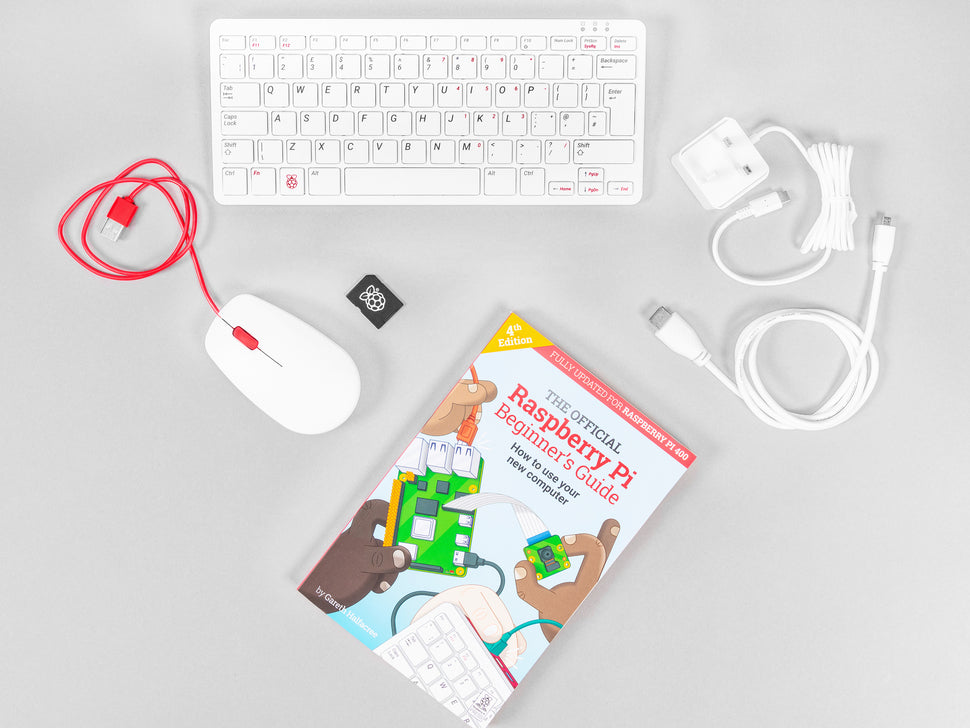 Raspberry Pi 400 Desktop - Full Computer Kit — Robot Italy