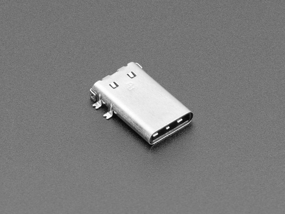 Edge-Launch USB Type C SMT Plug Connector - Pack of 10 — Robot Italy