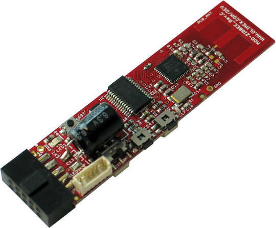 MOD-ZIGBEE-UEXT Zigbee transceiver module with MRF24J40 and PIC18F26K2 — Robot Italy