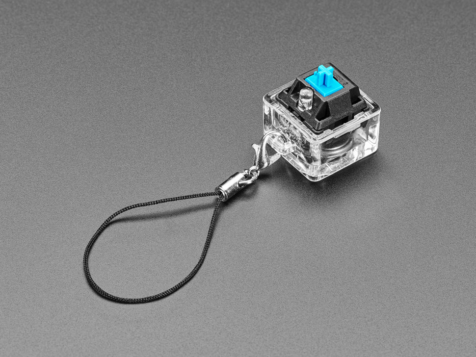 Light Up Key Switch Keychain - Red LED MX Compatible Switches — Robot Italy