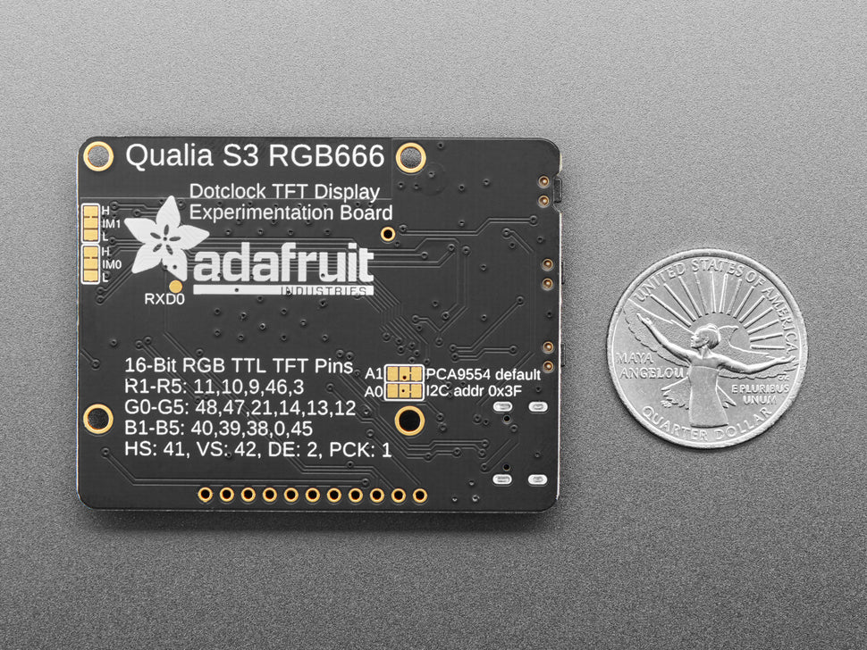 Adafruit Qualia ESP32-S3 for TTL RGB-666 Displays — Robot Italy