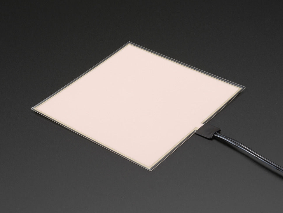 Electroluminescent (EL) Panel - 10cm x 10cm White — Robot Italy