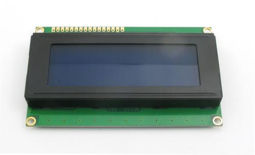 20x4 LCD Display - Blue — Robot Italy