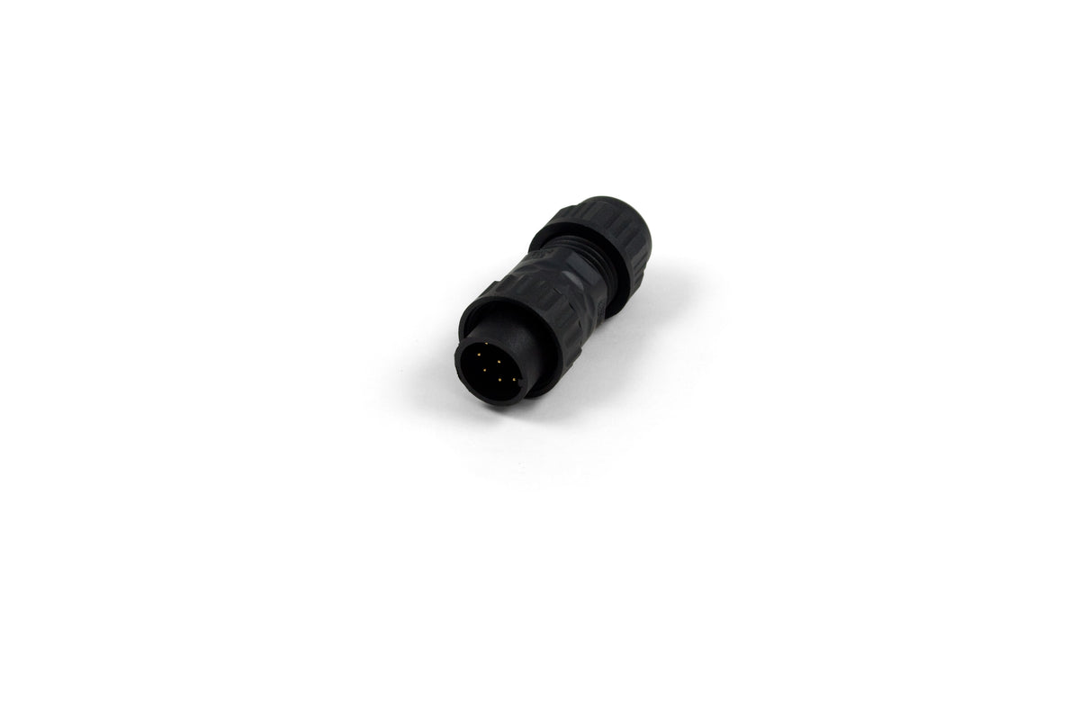 8-Pin Circular Cable Connector (Male) — Robot Italy