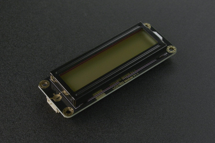 Gravity: I2C LCD1602 Arduino LCD Display Module (Gray) — Robot Italy