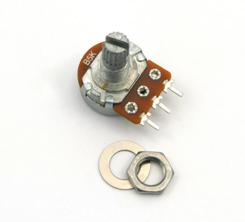 Potentiometer ALPHA 100KOhm Linear - 16mm — Robot Italy